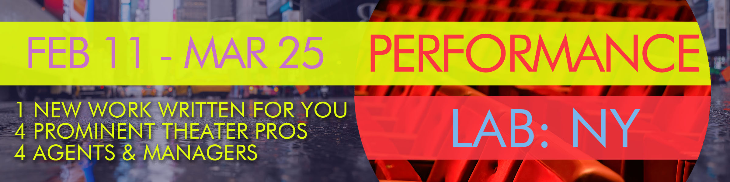 Performance Lab NY Banner Feb 26 | One on One NYC